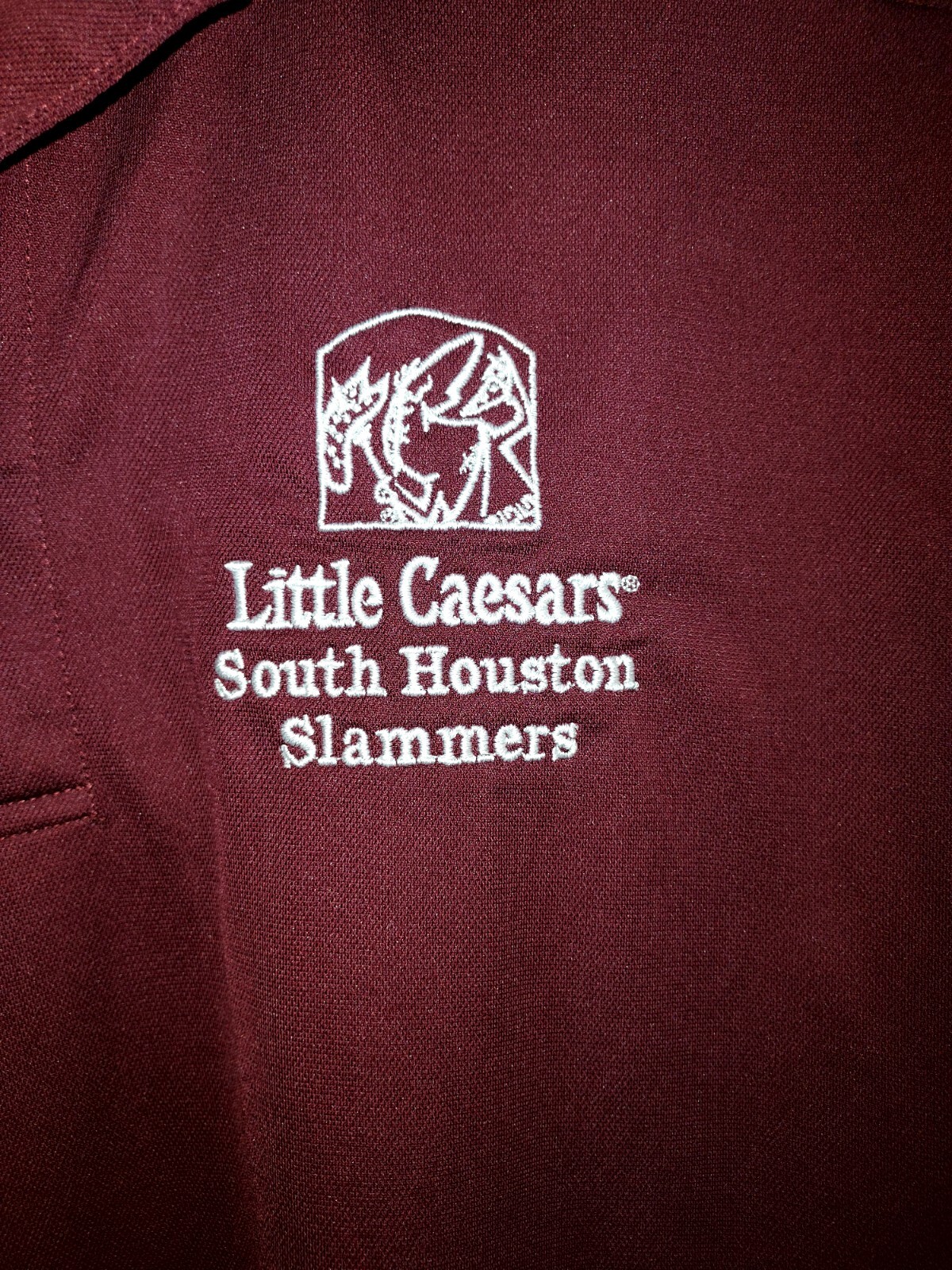 Little Caesars South Houston Slammers Polo Short Slee… - Gem