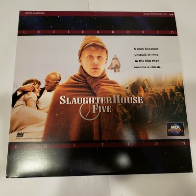 SLAUGHTERHOUSE FIVE LaserDisc widescreen VALERIE PERRINE / MICHAEL ...