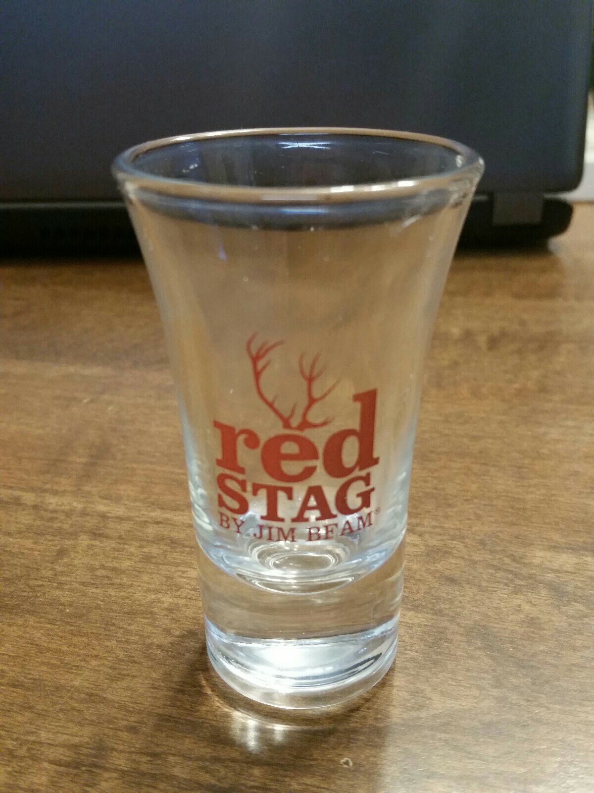 Red Stag by Jim Beam Shot Glass - New Alcohol Bar Promo Drinking Beer ...