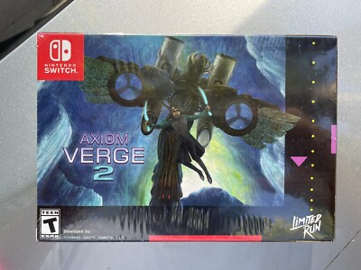 Axiom Verge 2 PAX Exclusive Retro Edition (Switch) NEW SEALED MINT RARE ...