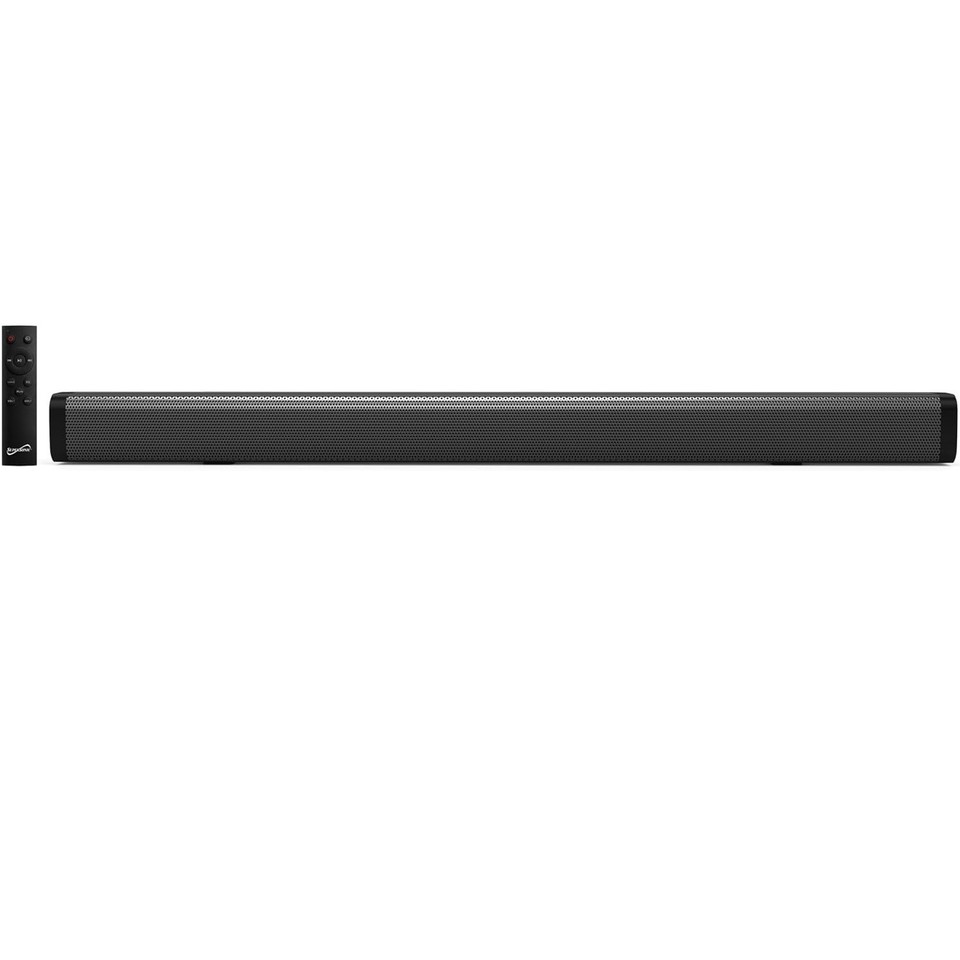 Supersonic Bluetooth 2.0-Channel 30" Low-Profile Sound Bar w/ Remote SC ...