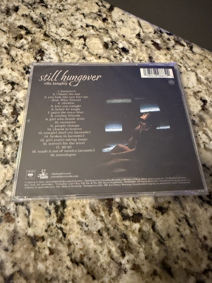 New sealed Ella Langley Still Hungover CD featuring 18 Songs | eBay