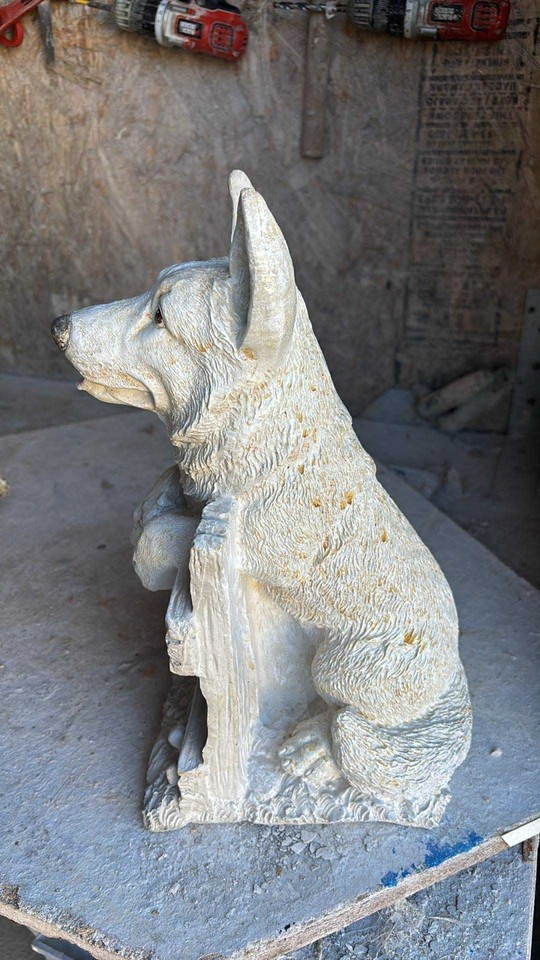 15"x7"x8" DOG mold latex and fiberglass new mold concrete mold. | eBay