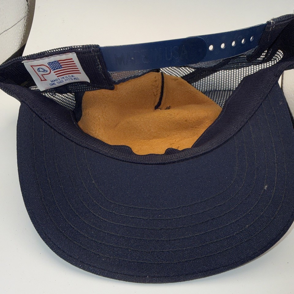 Vintage Random Lake Wisconsin Fire Department Adjustable Snapback Hat ...