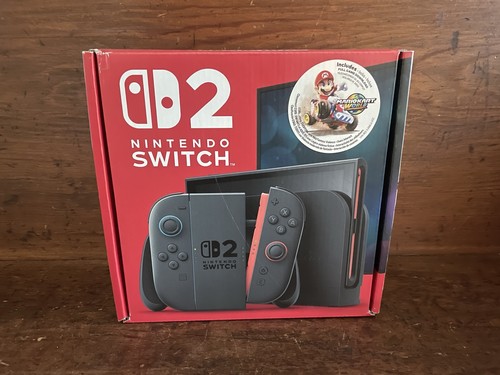 Launch Day Nintendo Switch 2 Console + Mario Kart World Bundle ...