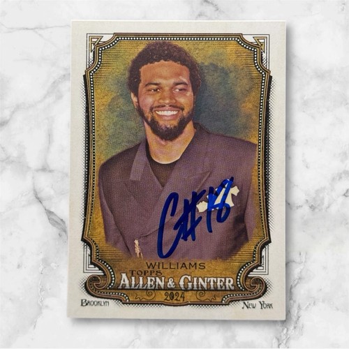Caleb Williams Signed 2024 Topps Allen & Ginter Rookie #233 Auto PSA ...