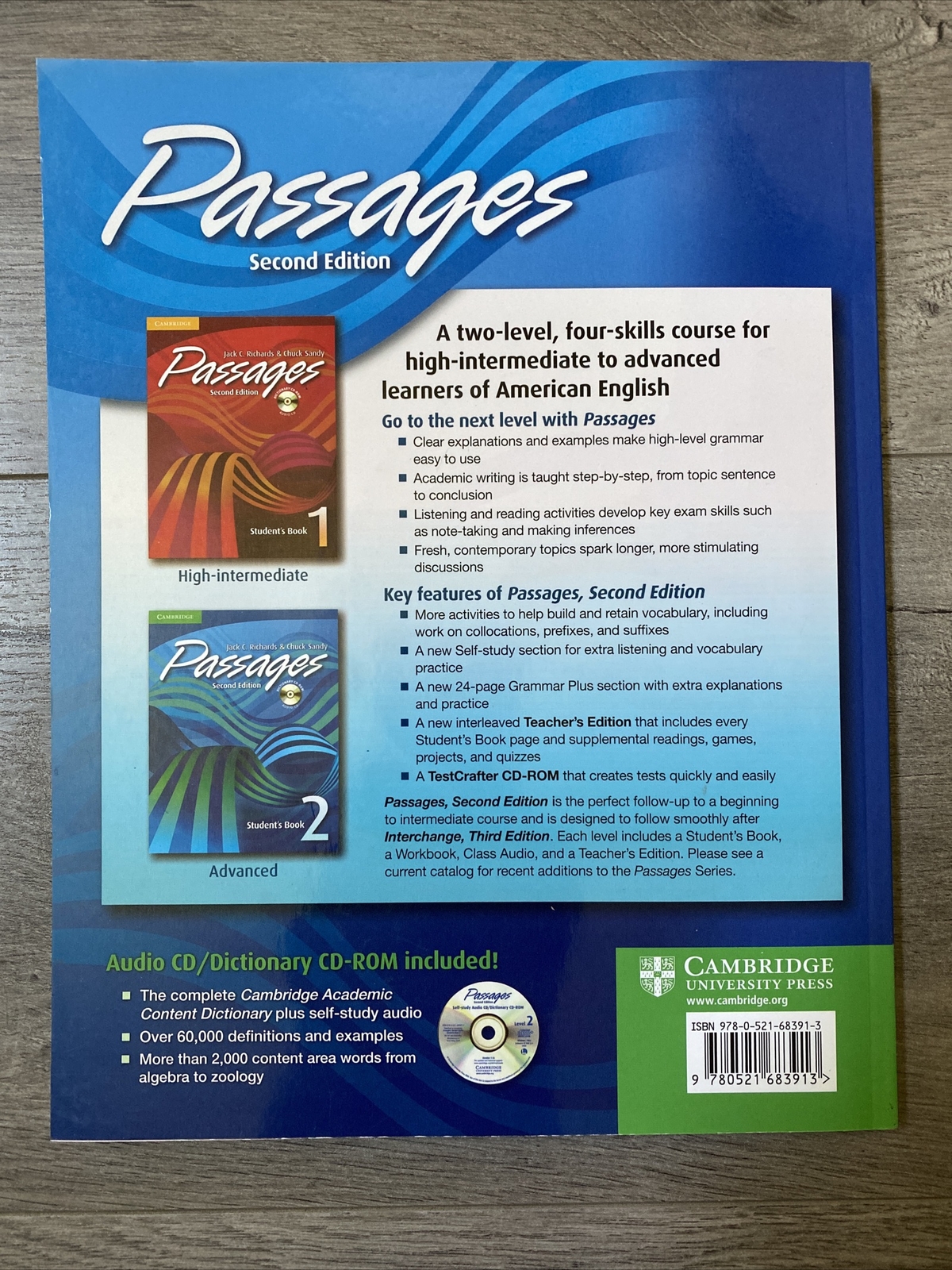 PASSAGES LEVEL 2 STUDENT'S BOOK WITH AUDIO CD/CD-ROM: AN By Jack C ...