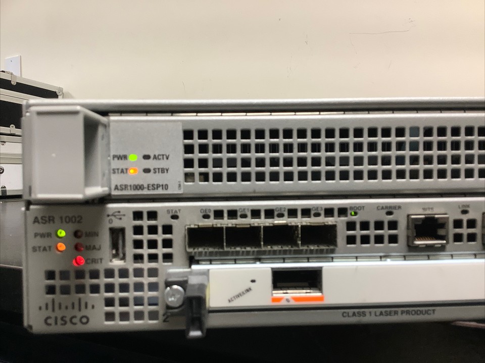 Cisco ASR 1000 Series Aggregation Service Router ASR1002 | eBay