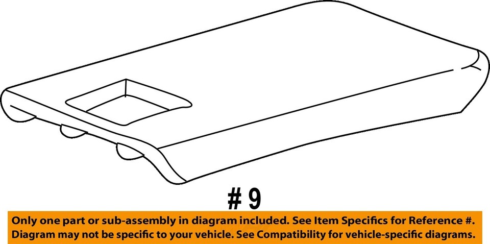 FORD OEM 99-01 Explorer Console Center Console-Compartment Door ...