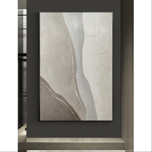Morandi Abstraction Oil Painting Abstract Handmade Canvas Decorative ...
