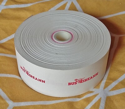 Wayfarer Ticket Machine Roll - Bus Éireann - Ireland - Larger Diameter ...