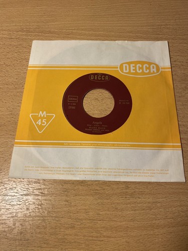 7" HANS HASS * Angela (DEUTSCHER SCHLAGER) | eBay