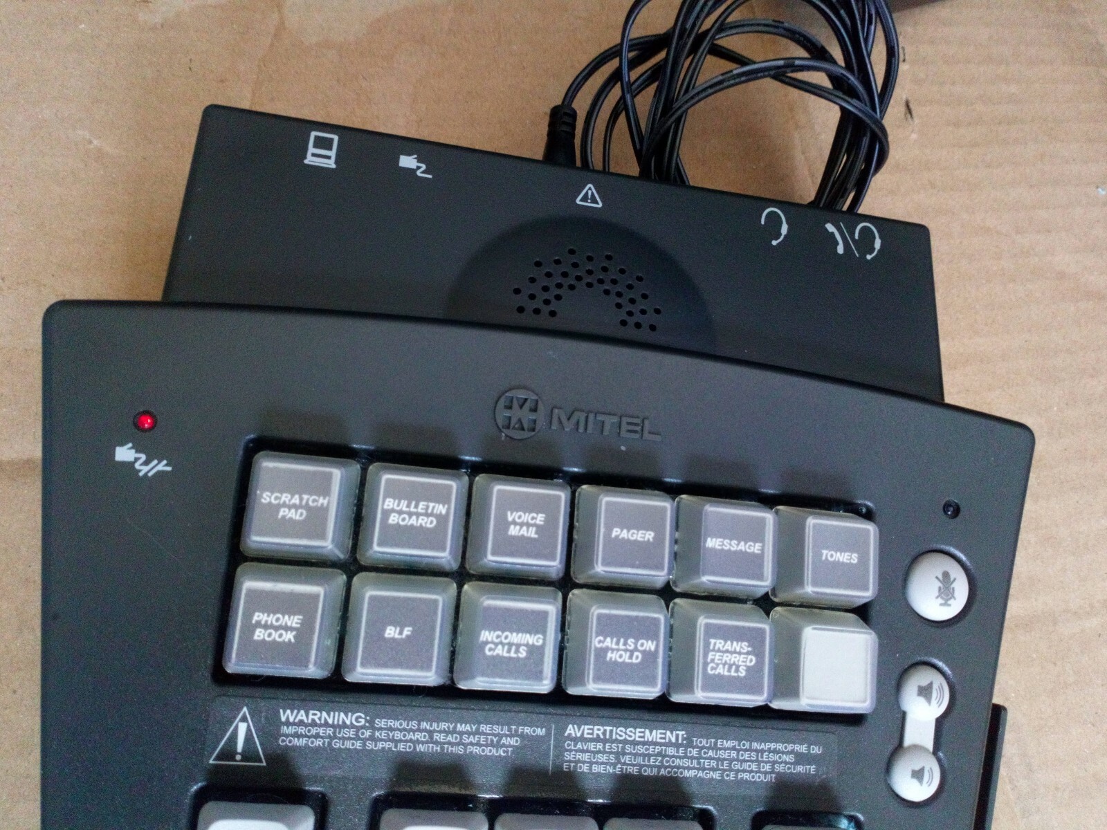 Mitel 5550 IP Console Dark BA 500003072- Console Only | eBay UK