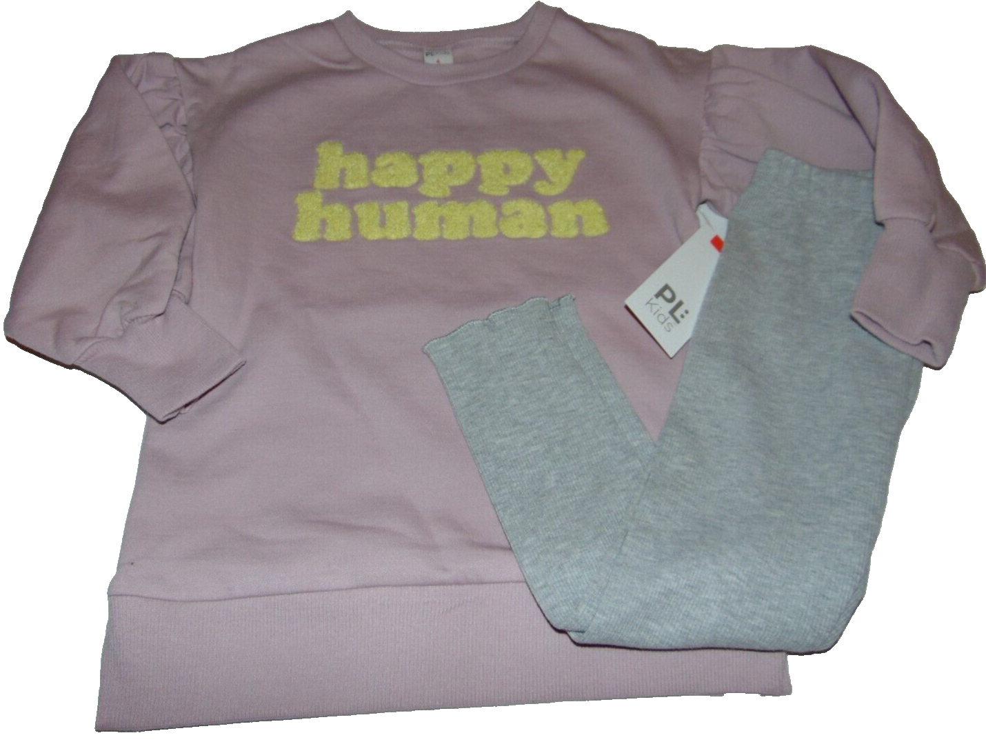 ~NWT Girls PL:KIDS Happy Human Outfit! Size 4 Super Cute FS:)~ | eBay