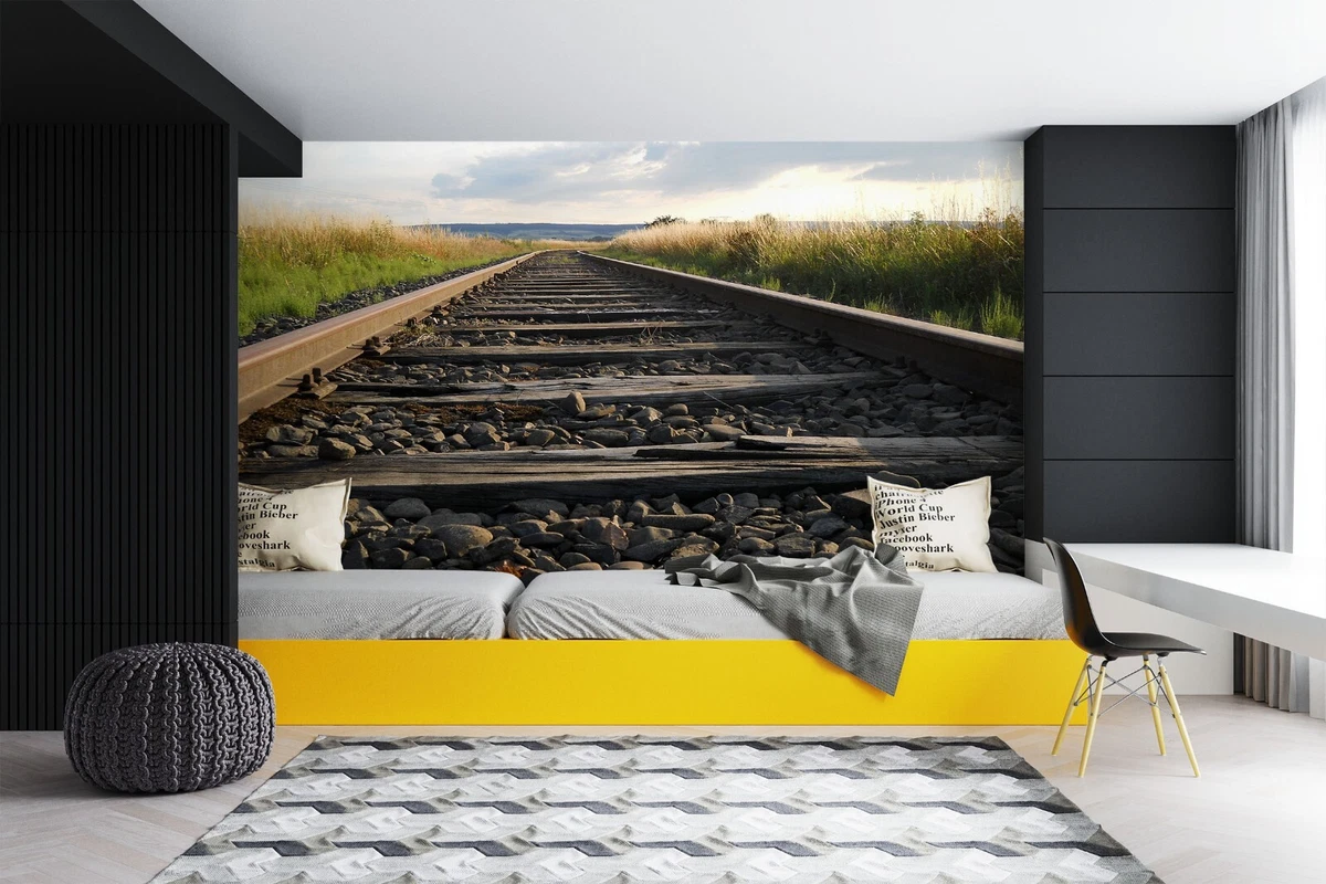 Train Tracks Wallpaper 3d