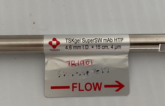 Tosoh TSKgel Column HPLC SuperSW mAb HTP 4..6x150mm 4um 0022855 22855 asw for sale online | eBay