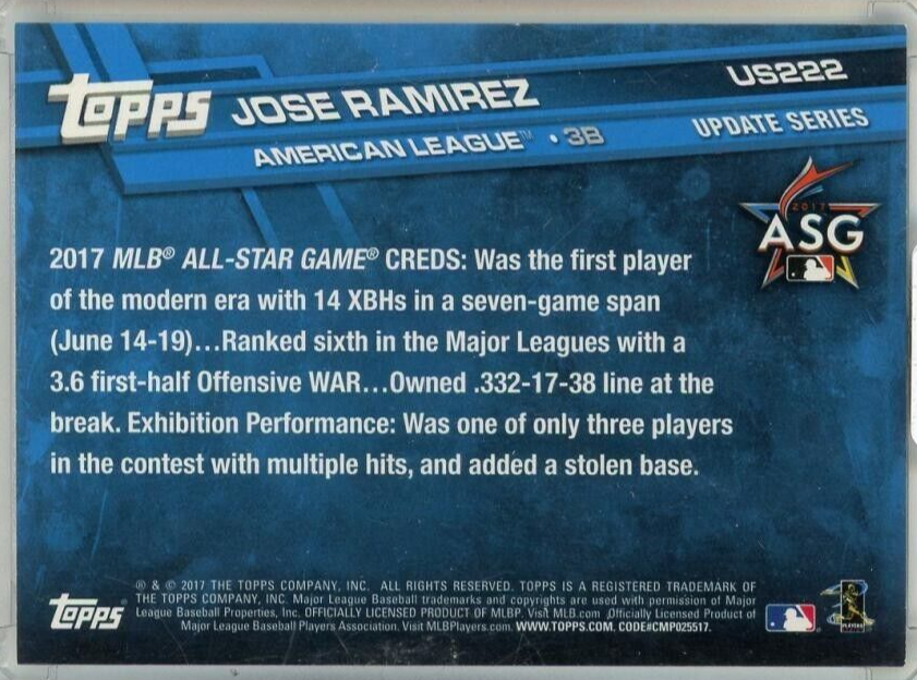 2019 Topps Archives Signature Jose Ramirez Autographs /32 | eBay
