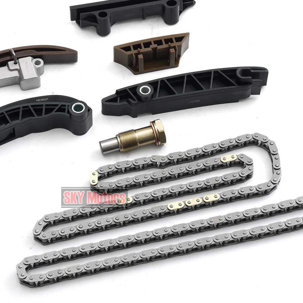 8x Timing Chain Guide Kit For Audi Q7 VW Passat CC Touareg Porsche 3.6 ...