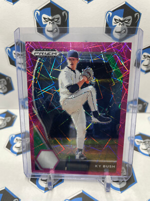2021 Prizm Draft Picks Baseball Pink Velocity Ky Bush | eBay