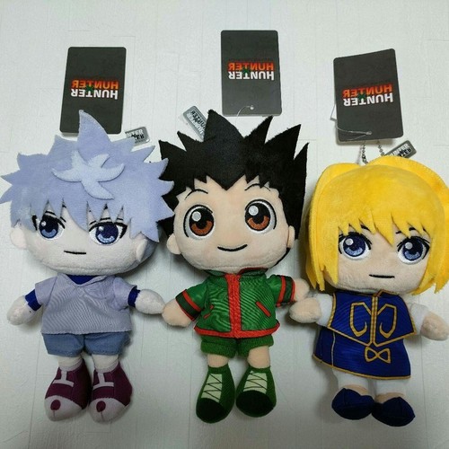 USJ Hunter×Hunter Killua Gon Kurapika Plush Toy Mascot Keychain about 7 ...