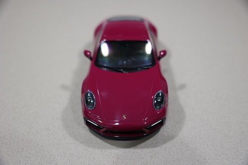 Minichamps 1:18 Scale Porsche 911 Carrera 4 GTS (992) Ruby Star Neo | eBay