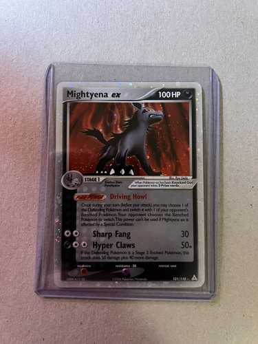 Mightyena Ex Holo pokemon card - 101/110 Ex Holon Phantoms - MN | eBay