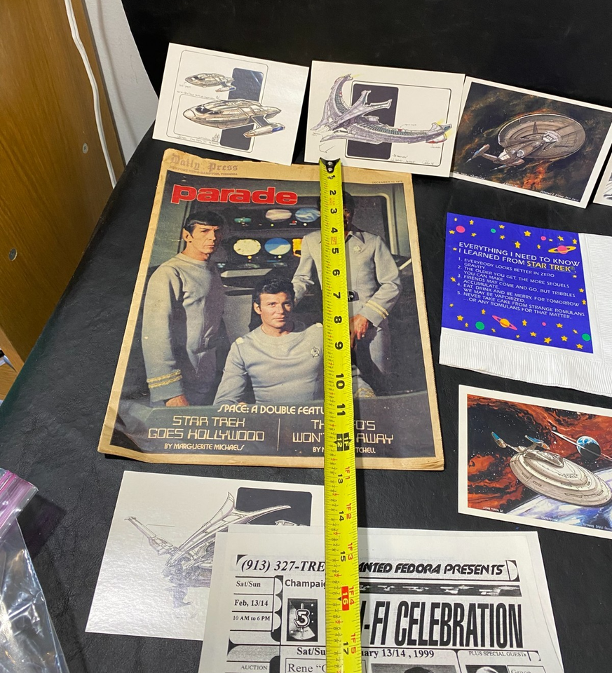 Star Trek Fan Club Collectibles cards photos pamphlets and more | eBay