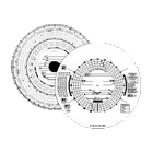 T1/T2 Kienzle Manual & Automatic Tacho Charts Pear Shaped 125kmh T1 ...