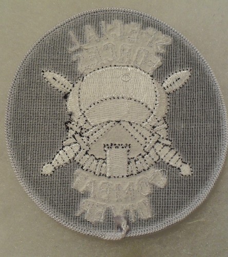 "SPECIAL FORCES COMBAT DIVER" PATCH MEASURES 4" DIAMETER WITH CUT EDGE ...