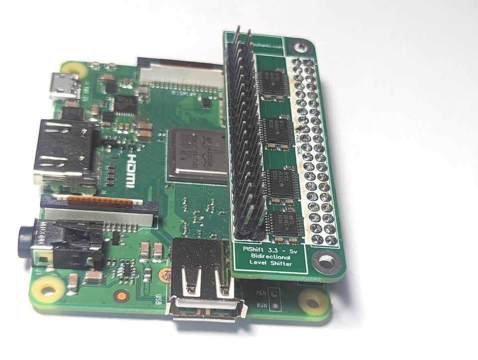 Raspberry Pi 2 3 4 Zero 3.3v 5v GPIO bidirectional voltage level ...