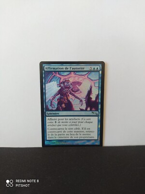FOIL Affirmation de l'autorité / Assert Authority - MTG Magic | eBay.de