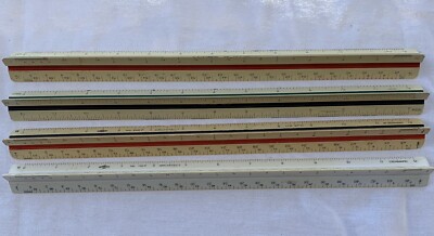 Vintage triangular scale lot Pickett Alvin W Germany Denmark Japan ...
