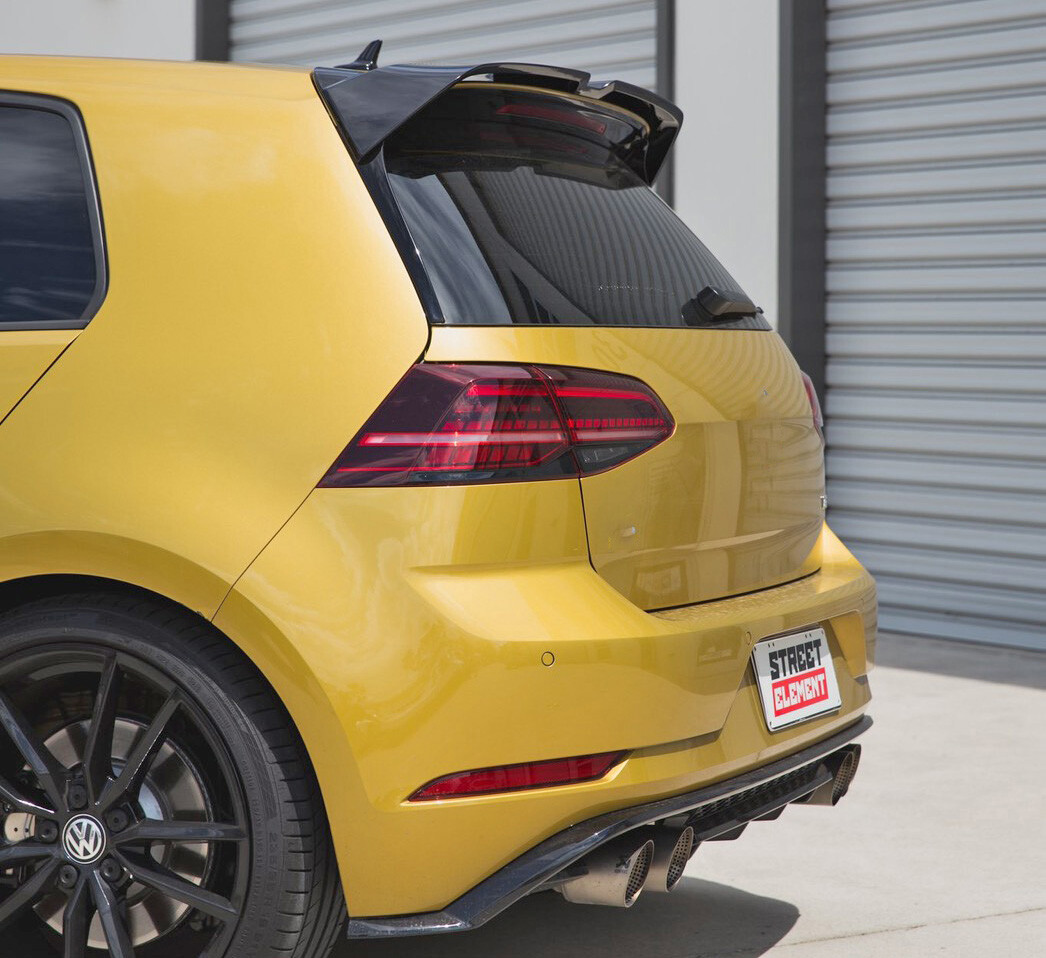 15-19 Fit FOR Volkswagen Golf 7 MK7 B Type Trunk Spoiler + Top Lip Wing ...