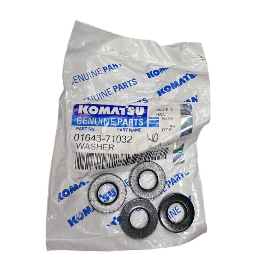 NEW Genuine Komatsu 01643-71032 Washer (LOT OF 4) **SALE** | eBay