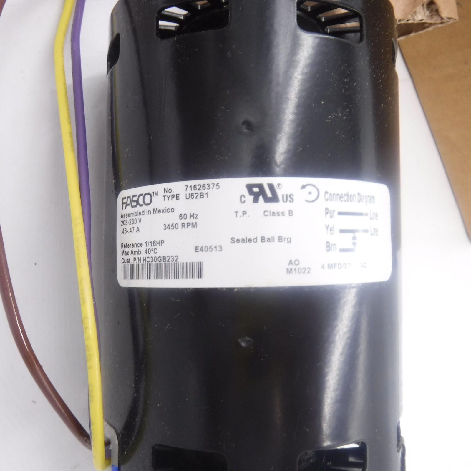Carrier HC30GB232 Draft Inducer Motor for sale online | eBay