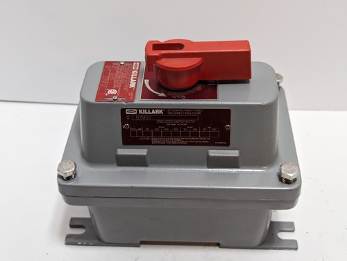 Hubbell Killark B7NFD1 Disconnect Switch 30A Hazardous Location | eBay