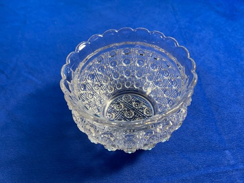 WESTMORELAND GLASS EAPG #909 LACY DAISY CRYSTAL SPOONER EXC | eBay