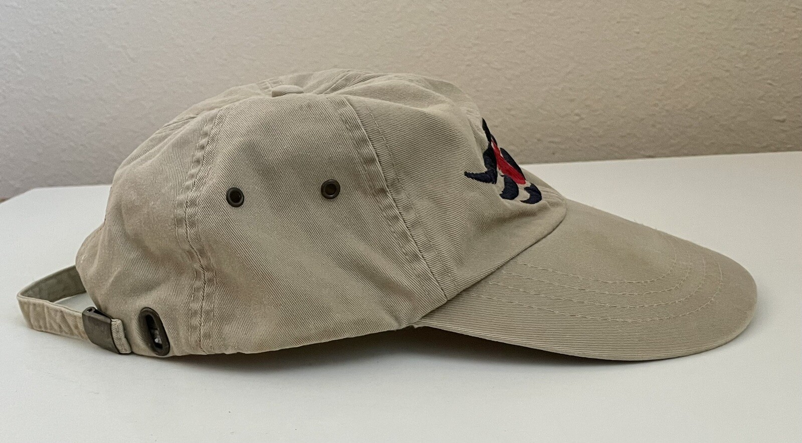DISNEY CRUISE LINE DCL Khaki Mickey Logo Baseball Hat… - Gem