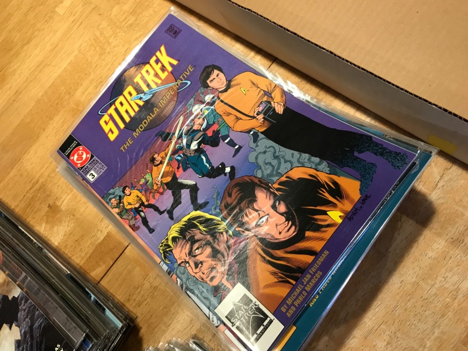 Huge Lot, Star Trek Comics, over 300 Individual comics 90s up, all ...