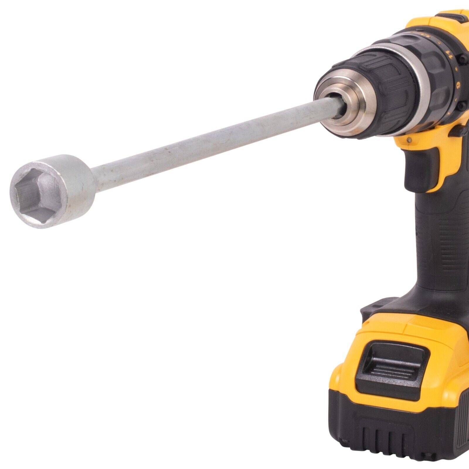 Caravan 25cm Corner Steady Legs Drill Winder Extension Adapter Socket ...