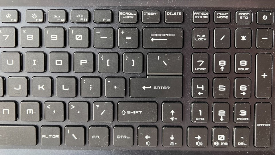 MSI GE76 RAIDER | LAPTOP KEYBOARD SINGLE REPLACEMENT KEYS KEYCAPS | eBay