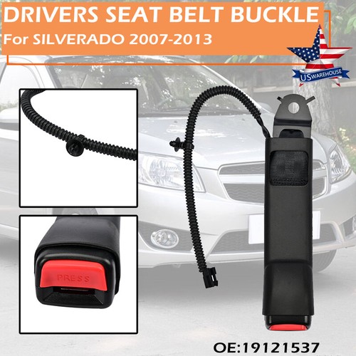 19121537 FOR CHEVROLET AVALANCHE 2007-2013 BLACK DRIVERS SIDE SEAT BELT ...