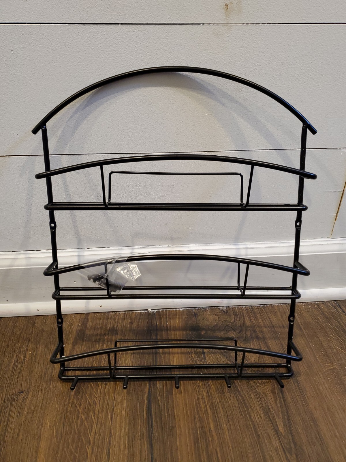 Home Wall Mount Letter Rack 3 Tier Key Holder Mail Storage Organizer ...