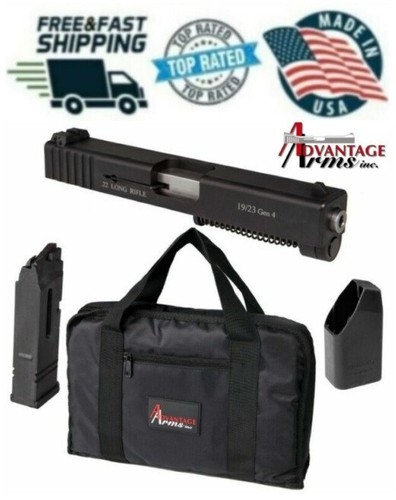 Advantage Arms .22LR LE Conversion Kit For Glockk 19 23 25 32 38 Gen 4 ...