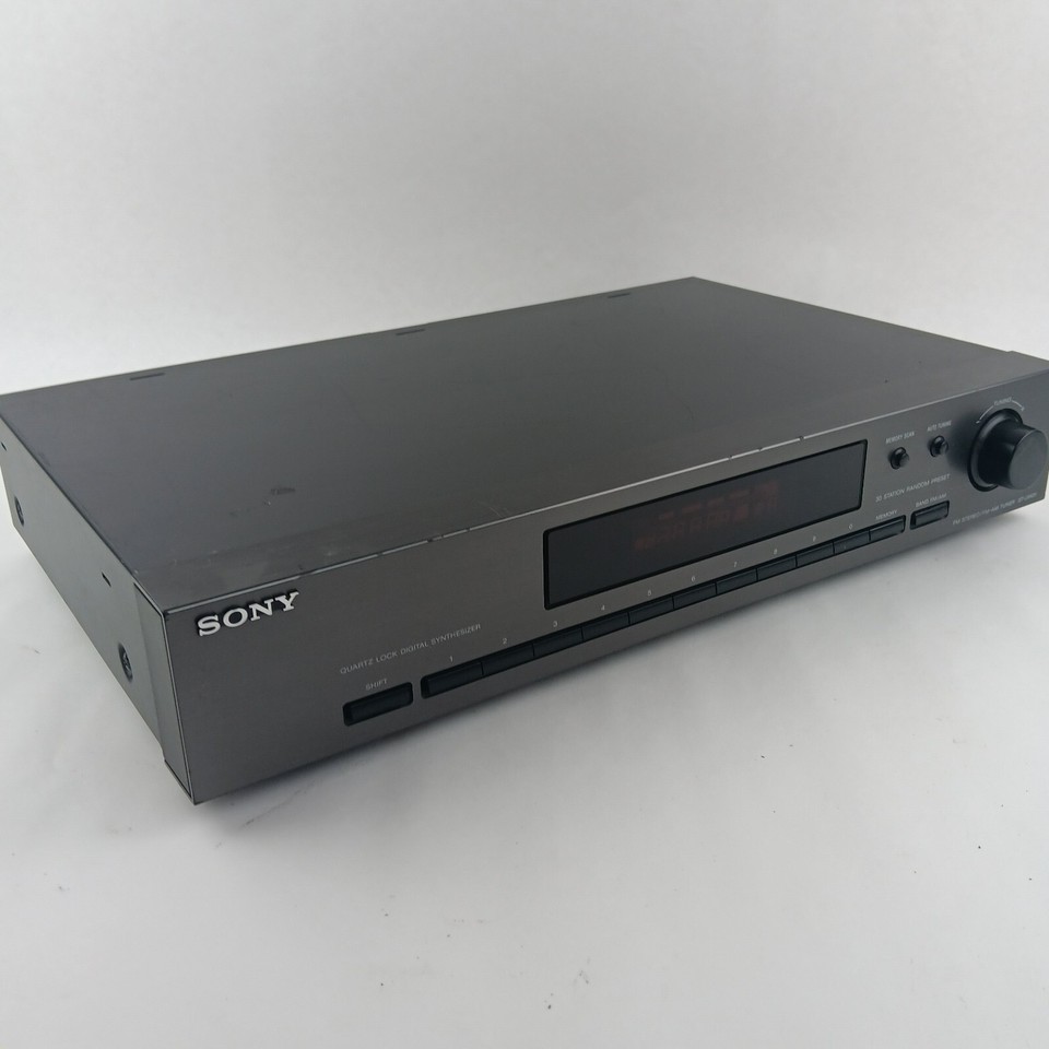 Sony Tuner Stereo FM AM Quartz Lock Digital Synthesizer Model ST-JX431 ...