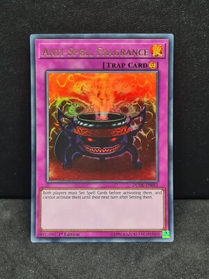 Yugioh Anti-Spell Fragrance DUDE-EN052 Ultra Rare 1st Edition NM | eBay