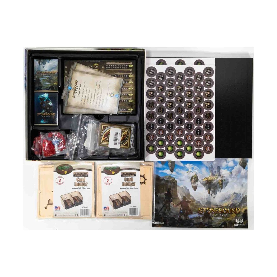Sky Kingdom Stonebound Sag Stonebound Saga (Kickstarter Ed) + 4 Add-on ...