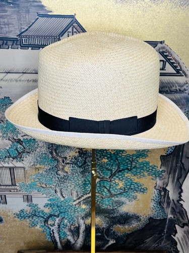Rare Find My BRP 'Orient' Genuine rolling Vintage Men Panama hat. Size ...