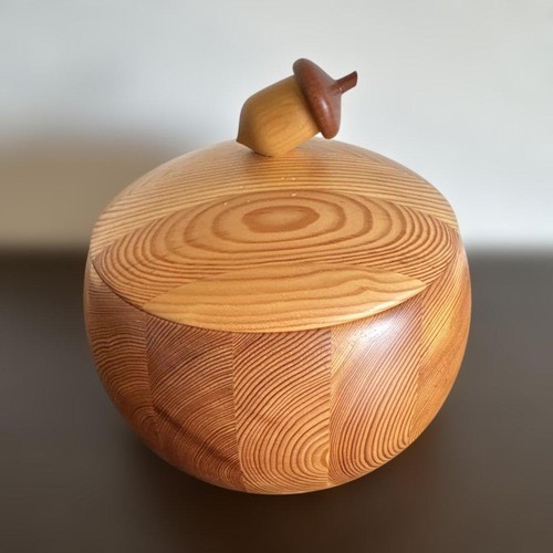 Wooden Candy Box with Oak Cover - Rustic Table Decor, Used | eBay