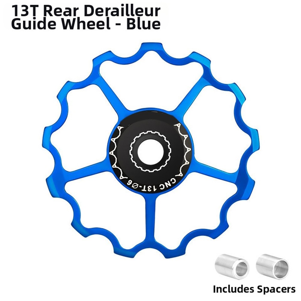 For 4-6mm Screw Holes Derailleur Pulley Bicycle Guide Wheel For Bike ...